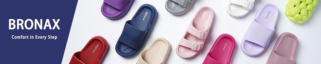 Bronax Shoes: Slides, Sneakers & Pillow Slippers | Online Store